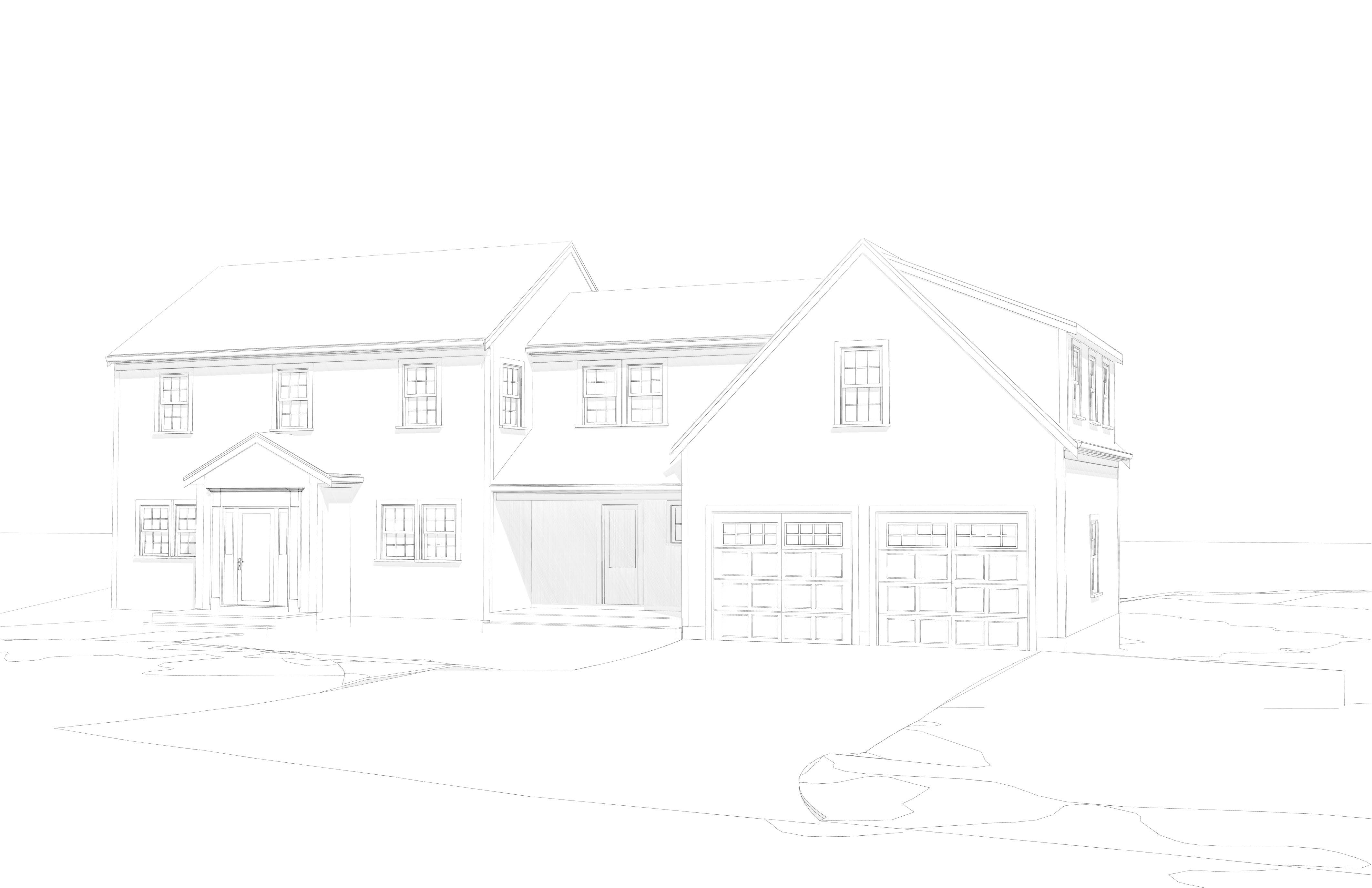 Cape Cod Ln. Addition – Fine Line Design – Cape Cod Architecture